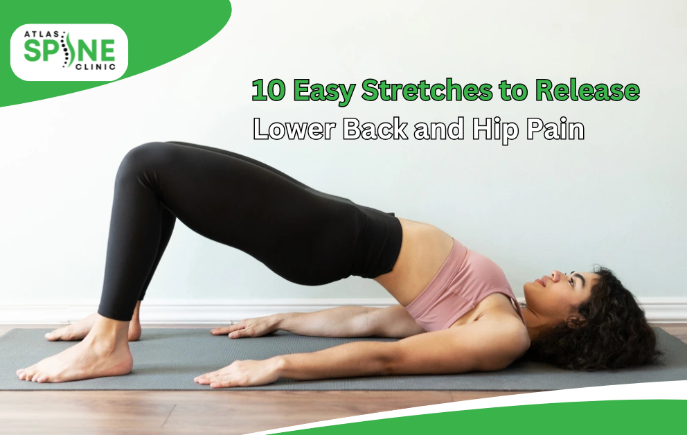 10 Easy Stretches to Release Lower Back and Hip Pain - Atlas Spine Clinic